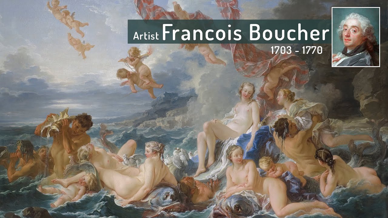 Francois Boucher (1703 - 1770) | French Painter, Draughtsman & Etcher | WAA