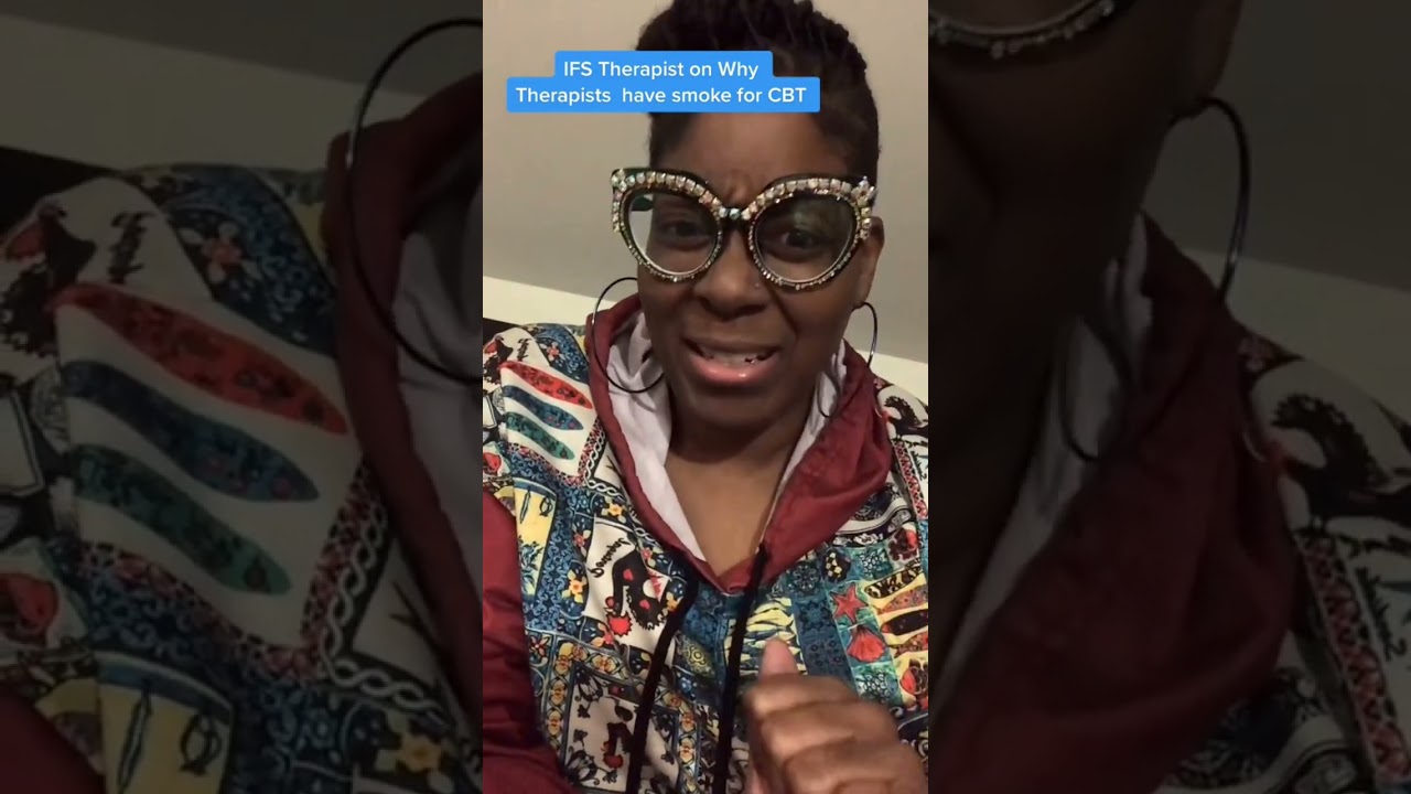 Why some therapists aren't fans of CBT. #blackifstherapist #cbt #internalfamilysystems #cbttherapy