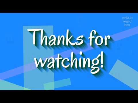 How to say "commercial's"! (High Quality Voices)