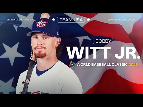 Bobby Witt Jr. is back for Team USA in the 2026 World Baseball Classic!