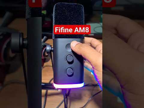 Fifine AM8 Best Budget Microphone USB and XLR #fifine #fifinemicrophone #microphone