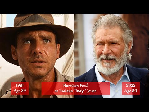 Indiana Jones and the Raiders of the Lost Ark the Cast from 1981 to 2022