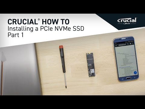 Part 1 of 4 - Installing a Crucial® M.2 PCIe NVMe SSD: Prep