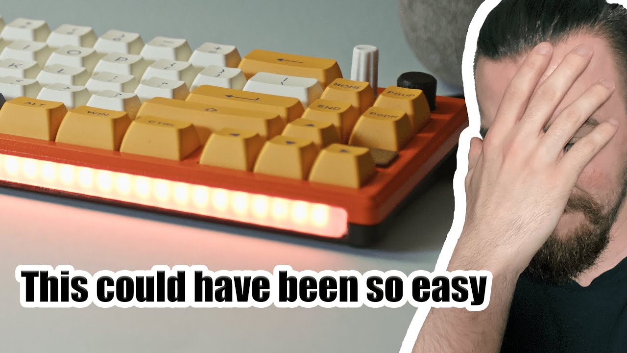 Most Complicated Keyboard Build  - w65