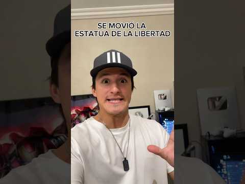 Se movió la Estatua de la Libertad😱