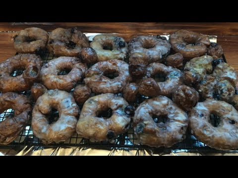 The Best Blueberry Cake Doughnuts You'll Ever Eat