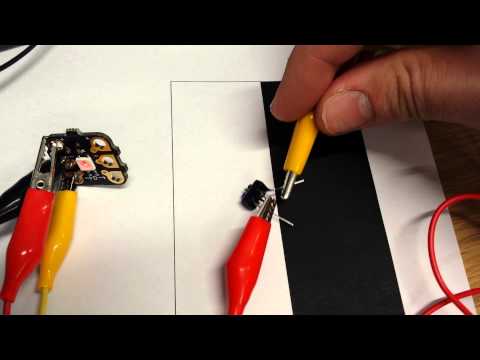 Crumble line sensor test