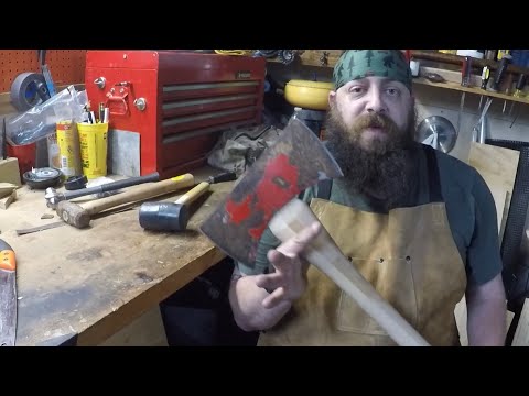 How to replace an axe handle