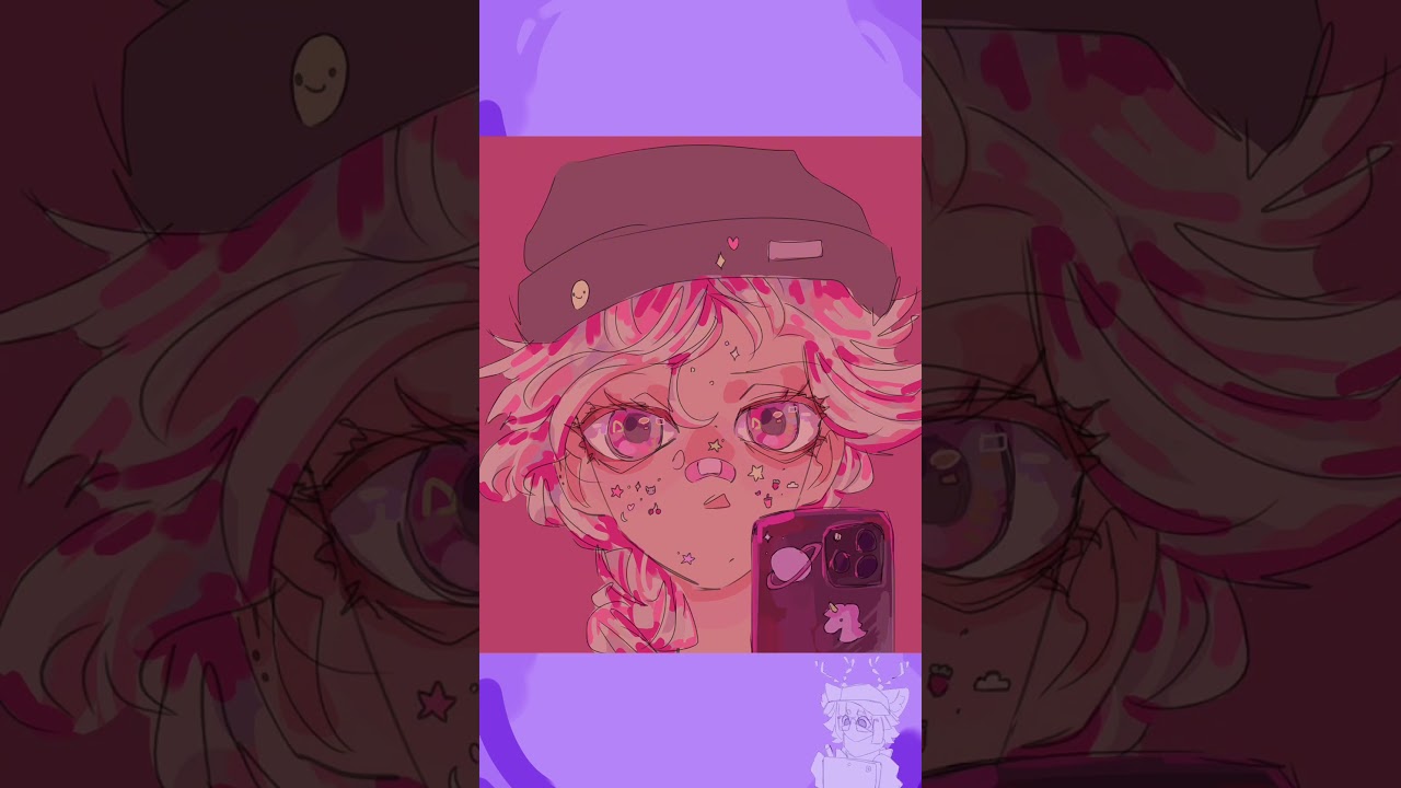 Stickers | Timelapse #drawingprocess #art #digitalartist #digitalart #procreate