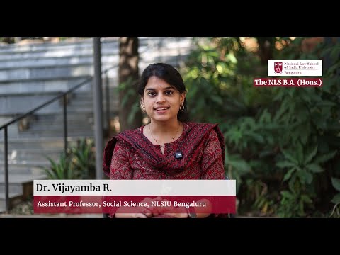 The NLS BA (Hons) Programme: Dr. Vijayamba R on the Economics Discipline