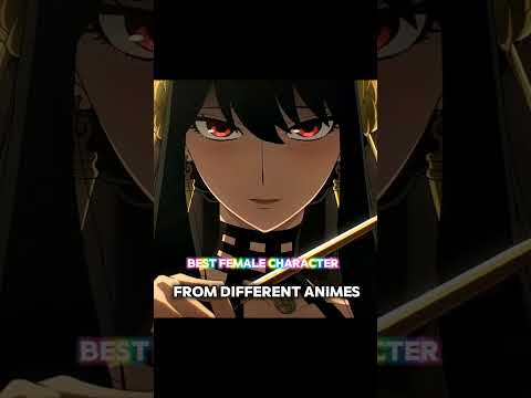 BEST FEMALE CHARACTER FROM DIFFERENT ANIMES ||#anime#Naruto#Pokemon#Kny#viral#trend#edit#shorts
