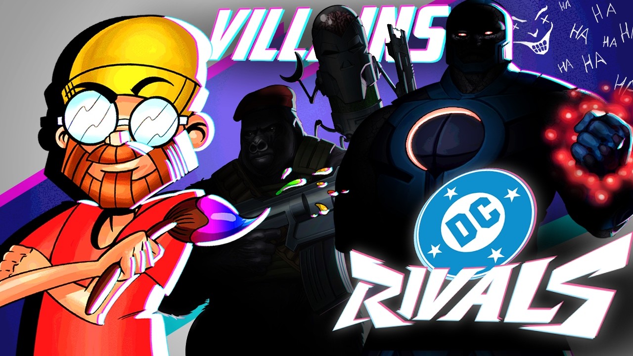 Painting DC VILLAINS in MARVEL RIVALS! | DC Rivals Art Challenge