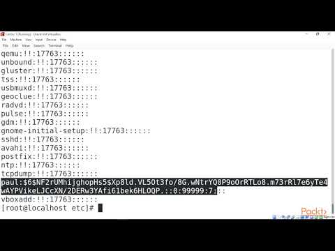 Learn Troubleshooting Linux Administration Handling the Users Management Files | packtpub com ...