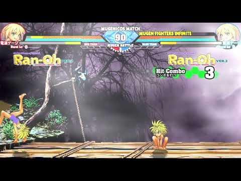 【MUGEN】Char Ran-Oh SC - Originals Fighters - By HIROKITI #Mugenicos #MugenChar