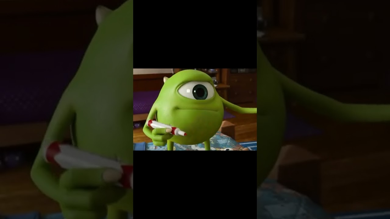 Mike Wazowski Gives A Lesson About Success..