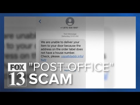 Scammers sending fake USPS texts, asking for package redelivery fees