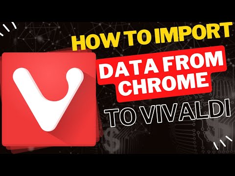 How to Import Data from Chrome to Vivaldi Browser