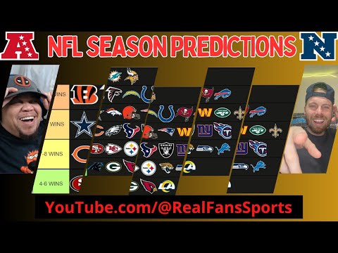 RANKING EVERY NFL TEAMS WINS/LOSS RECORDS 2023 || NFL TIER LIST! || REAL FANS SPORTS