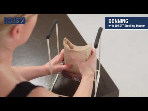 How to use BSN Jobst Stocking Donner?