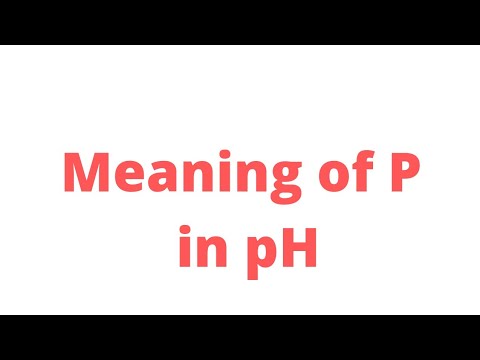 meaning of p in pH|@Alibaba| #shorts