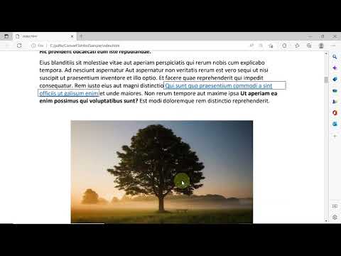 PDFix Desktop Tutorial: How to Convert a PDF to HTML