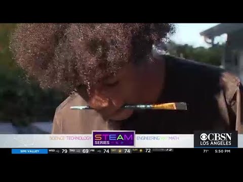 STEAM: Meet The Teen Art Prodigy Who Got The Attention Of Kamala Harris