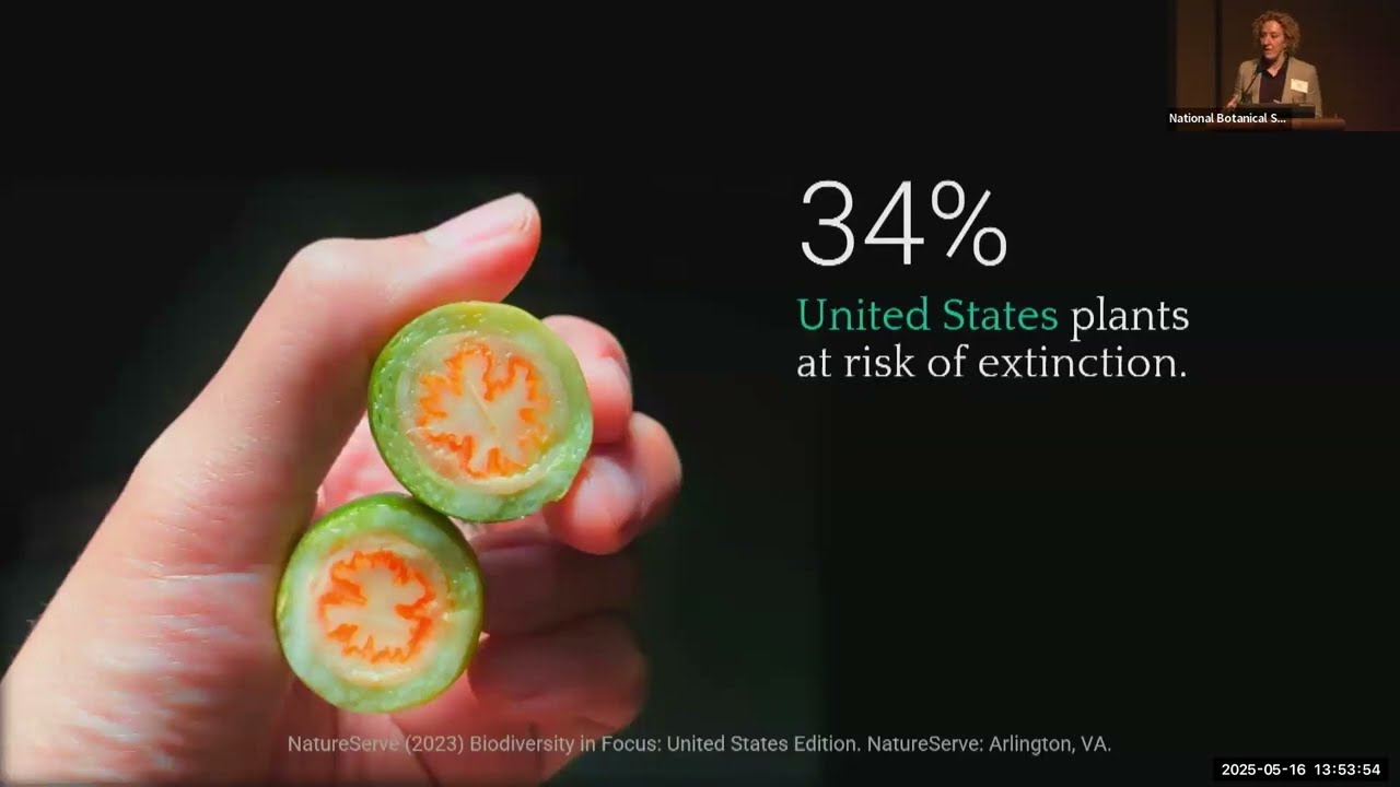 NBS-2025: The crucial role of botanical gardens in plant conservation