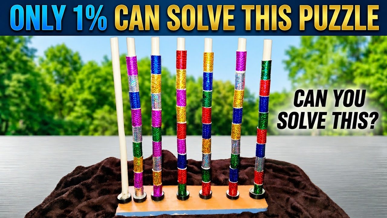 Mind Puzzle Challenge ASMR , Can You Solve This ?