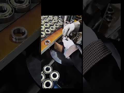 Single Row Angular Contact Ball Bearing production process