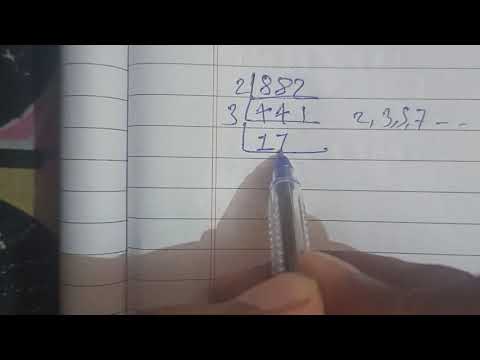 prime factors of 882