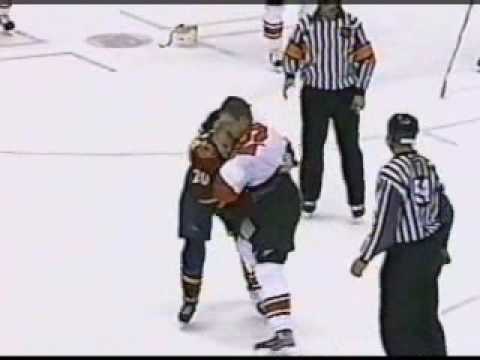Todd Fedoruk vs. Francis Lessard, February 05, 2004 - Philadelphia ...
