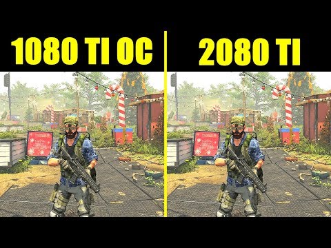 The Division 2 Ultra RTX 2080 TI Vs GTX 1080 TI Overclocked Frame Rate Comparison