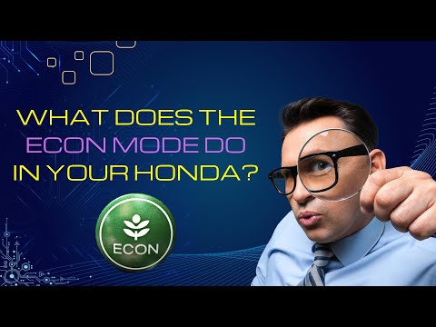 Use ECON on your Honda For Better Fuel Economy