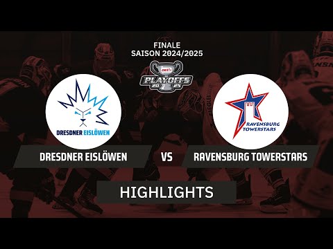 DEL2: Dresdner Eislöwen vs. Ravensburg Towerstars I Highlights - Finale Spiel 6 | SDTV Eishockey