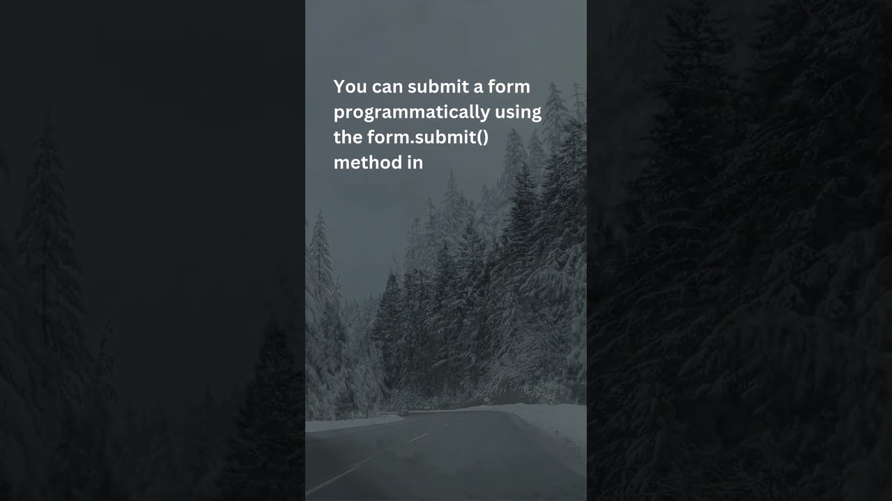88. How do you submit a form using JavaScript?
