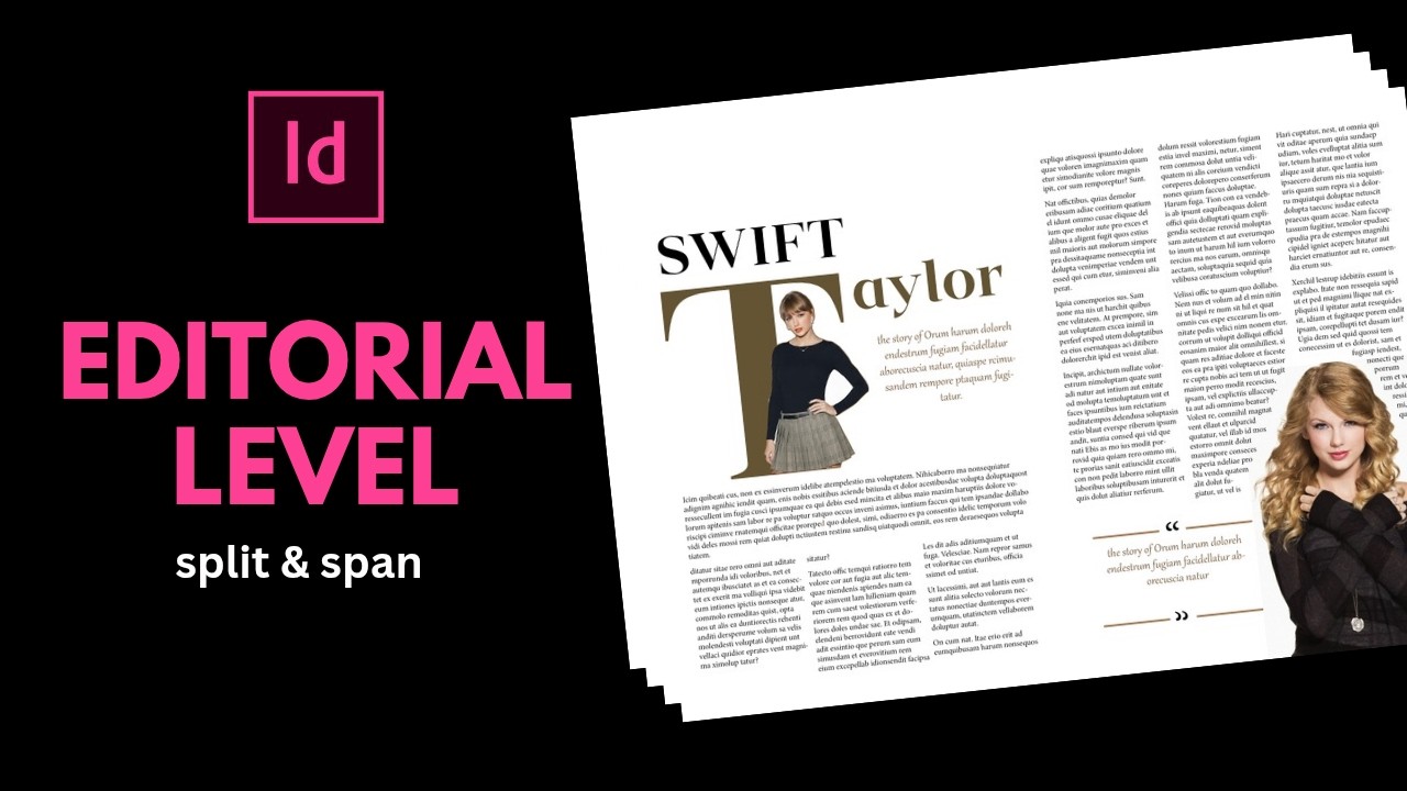 Editorial Level Magazine Layout in InDesign (Step-by-Step Pro Workflow)
