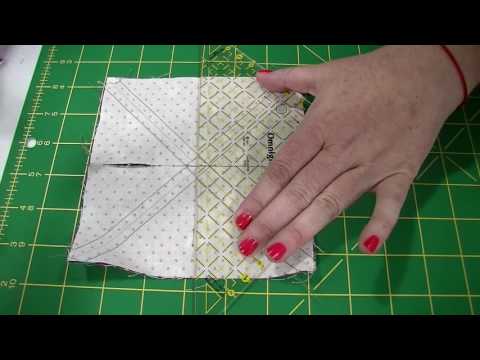 Half-square triangle tutorial: make 8 at a time