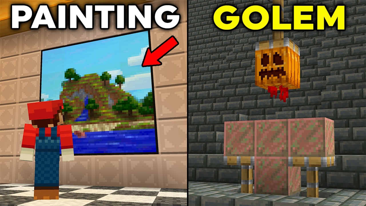 25 Incredible Minecraft Build Hacks!