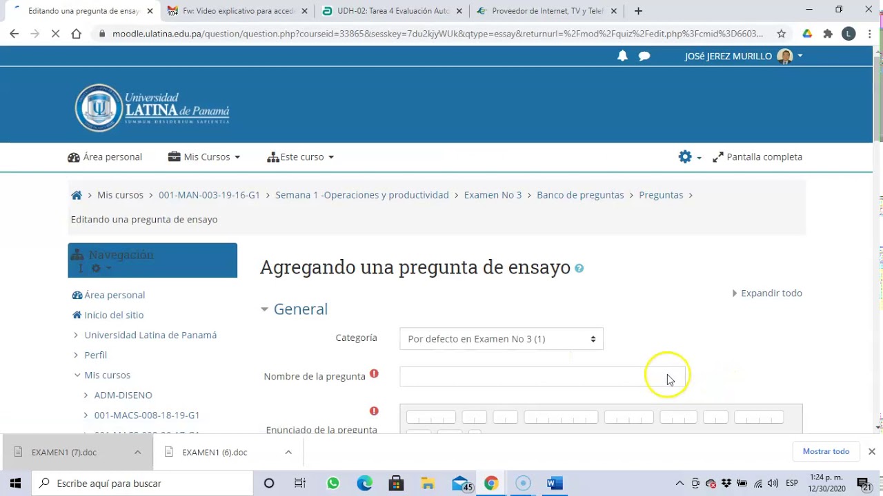 Evaluaciones automaticas