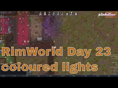 Steam Community :: Video :: RimWorld gameplay Day 23 - coloured lights