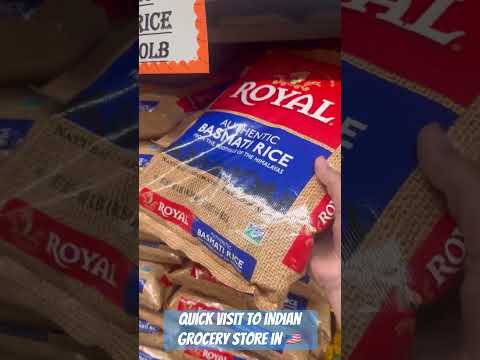 Quick visit to Indian grocery store in USA 🇺🇸 #creator #indiangroceryhaul #groceryshopping