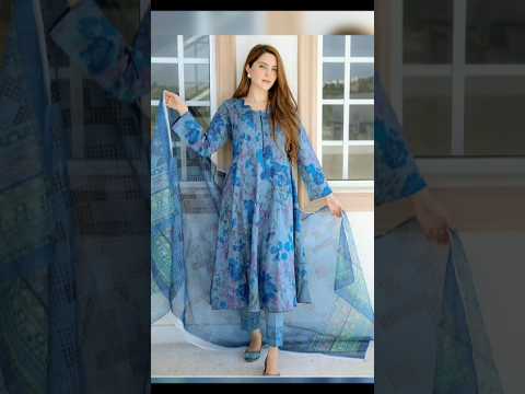 Summer dress design for Eid 2025 / summer outfit ideas / plain suit stitching ideas #dressdesign2025