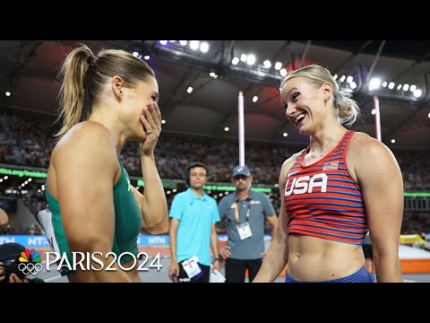 IT'S A TIE! Pole vaulters SHARE GOLD after epic World Championship duel | NBC Sports