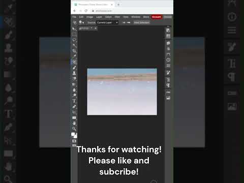Photopea remove object from photo free | Photopea tutorial