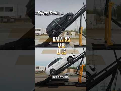 BMW X3 VS Li L6 Slope Test #suvoffroad #suv