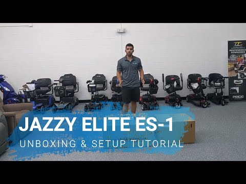 👨🏻🔧Jazzy Elite ES 1 Unboxing & Setup Tutorial
