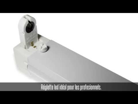 Réglette led PRO 600/1200/1500mm pour tubes led néons T8
