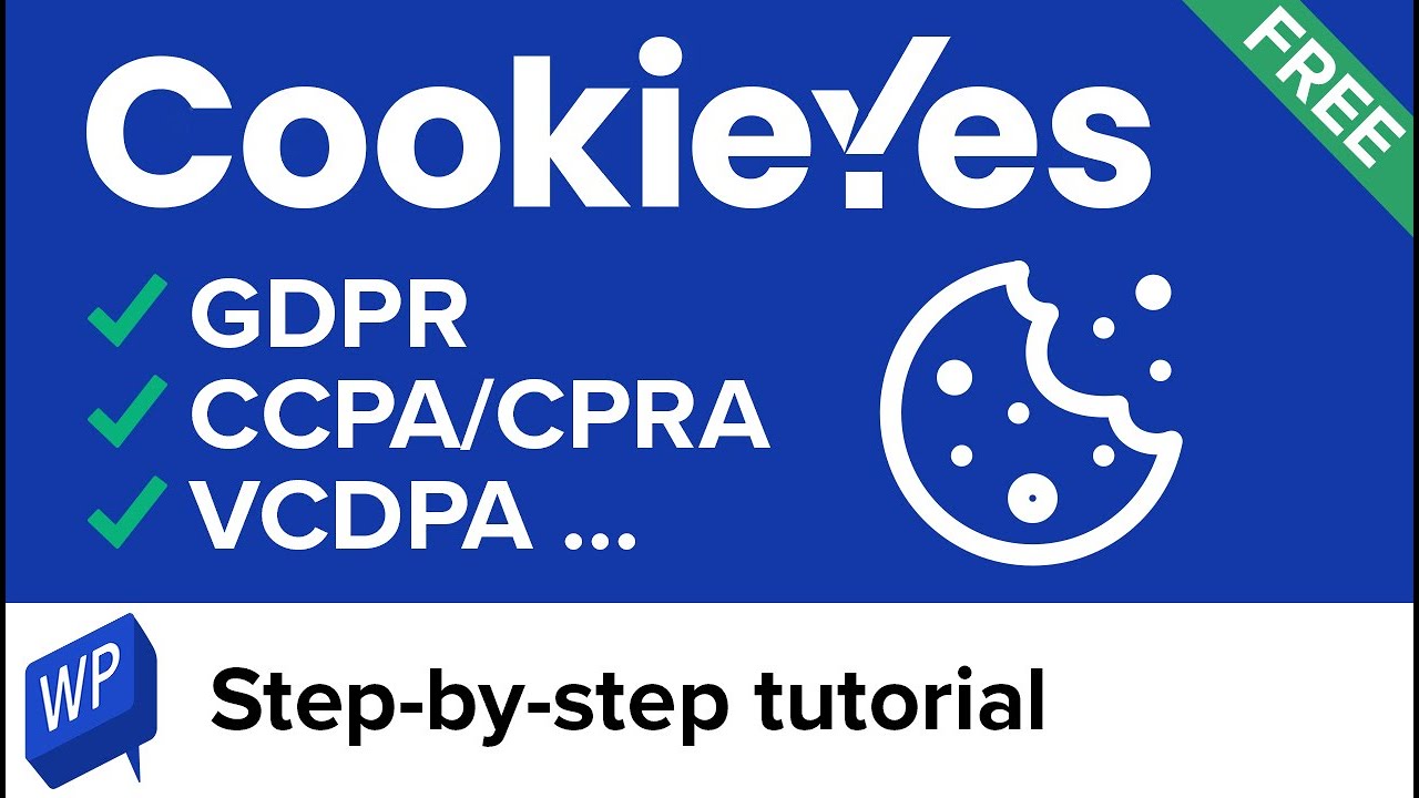 Free WordPress Cookie Plugin – CookieYes Tutorial
