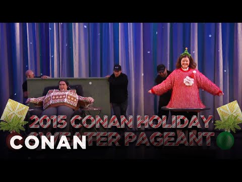 The 2015 CONAN Holiday Sweater Pageant | CONAN on TBS