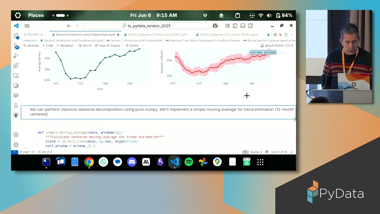 Chris Fonnesbeck - Bayesian Time Series | PyData London 25
